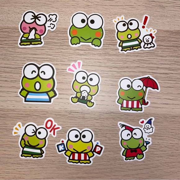 Art | Keroppi Stickers 9 | Poshmark